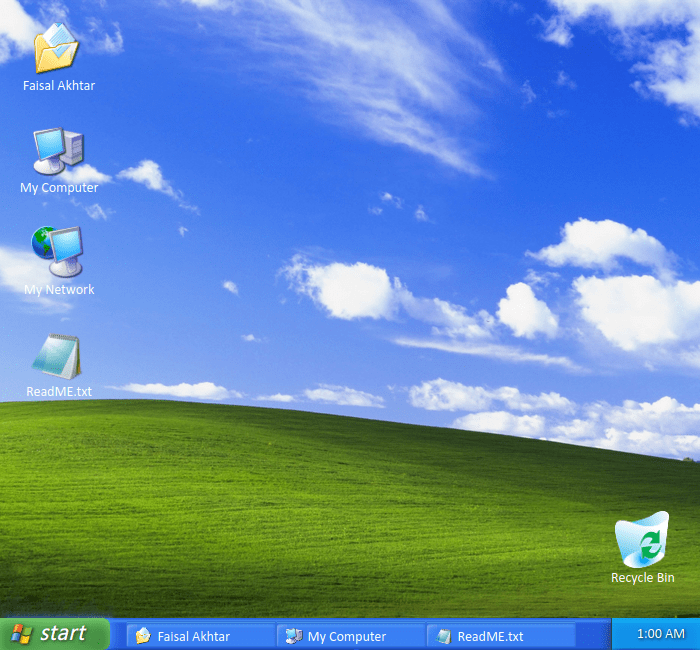Windows XP by Faisal