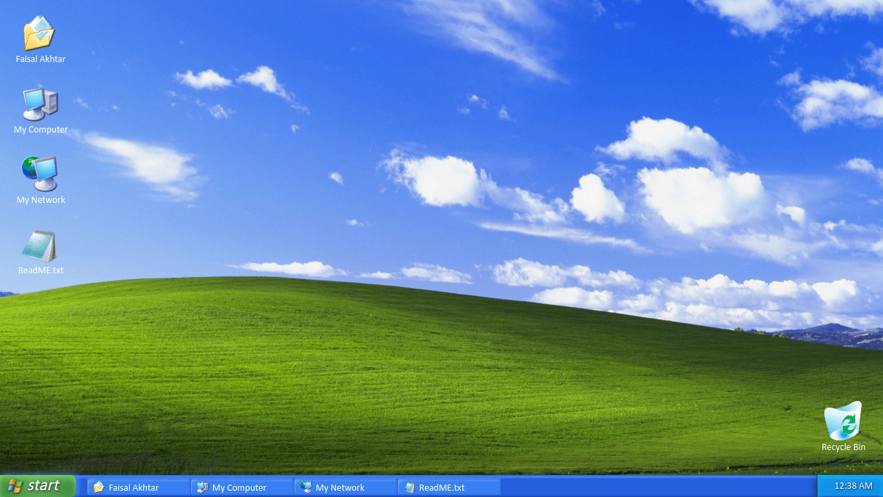 Windows XP by Faisal